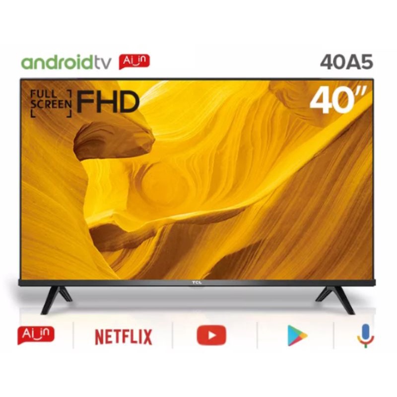 Jual TCL 40A5 TV LED Smart Android Digital 40 Inch Dengan Remote Google ...