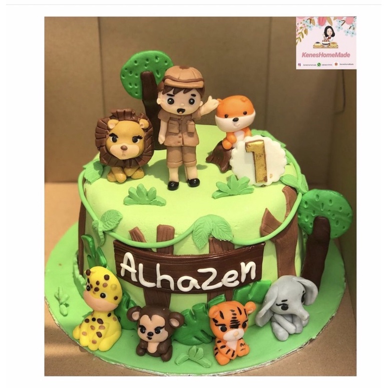 Jual Kue Ulang Tahun Animal / Cake Ultah Animal | Shopee Indonesia