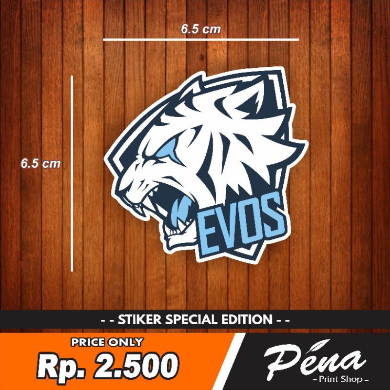 Jual Sticker Stiker Evos Esports Gaming | Shopee Indonesia