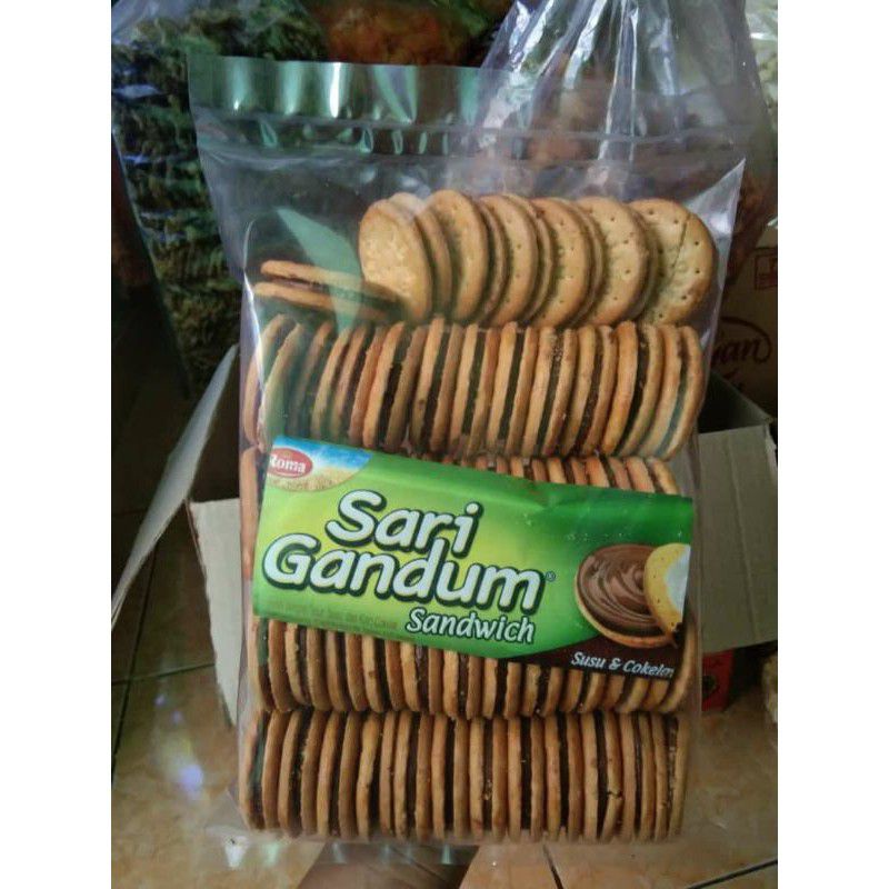 Jual Remahan Snack Termurah Sari Gandum Roti Sandwich +- 400gram ...