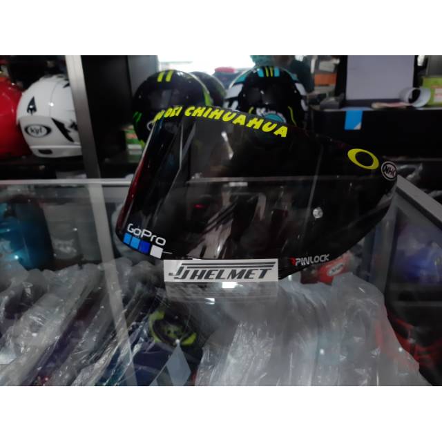 Jual Kaca visor NHK Gp1000 gp tech gp pro non ring GM Race pro smoke ...