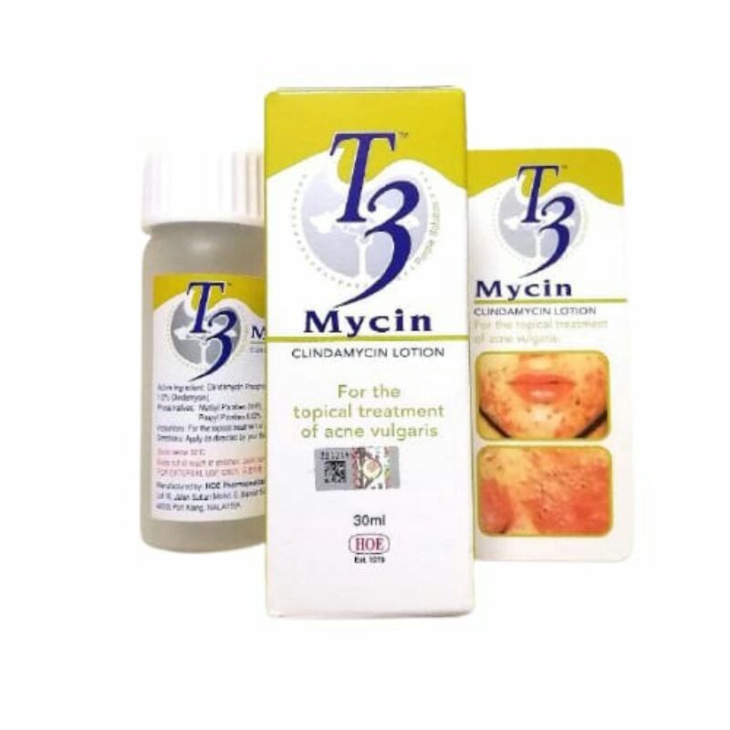 Jual OBAT JERAWAT T3MYCIN T3 MYCIN LOTION 30ML (READY STOCK) (100% ...