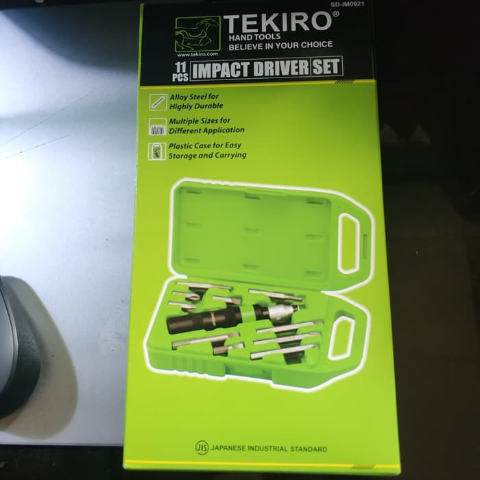 Jual Tekiro Obeng Ketok Set 11 Pcs - Obeng Getok Tekiro Original ...