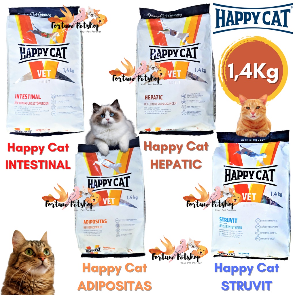 Jual Happy Cat Vet Intestinal 1KG , Happy Cat Hepatic , Happy Cat ...