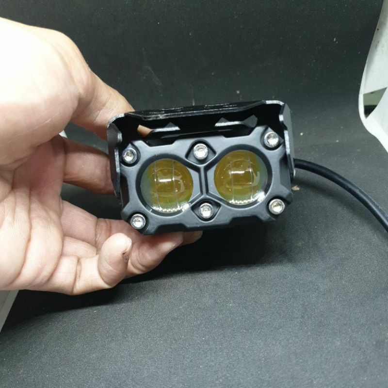 Jual Lampu Tembak Laser Led / Mini Projie 2 Mata 2 warna | Shopee Indonesia