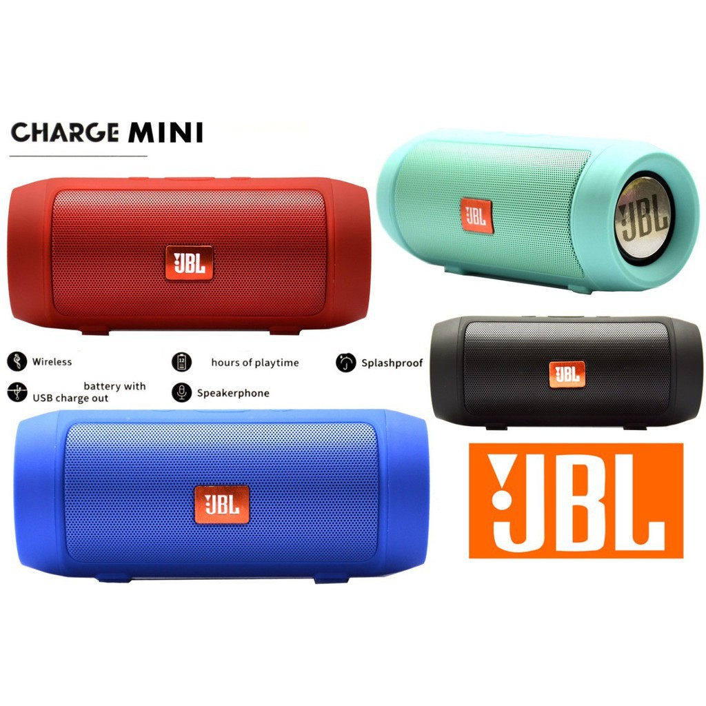 Jual SPEAKER BLUETOOTH JBL CHARGE MINI 3+ DOUBLE STEREO SPEAKER BLUTUT ...