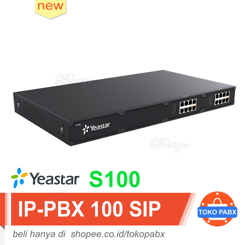 Jual IP-PBX Yeastar S100/P560 Pabx 100 SIP Extension | Shopee Indonesia
