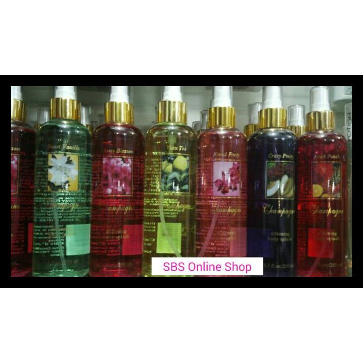 Jual Champagne Body Splash 250 Ml | Shopee Indonesia