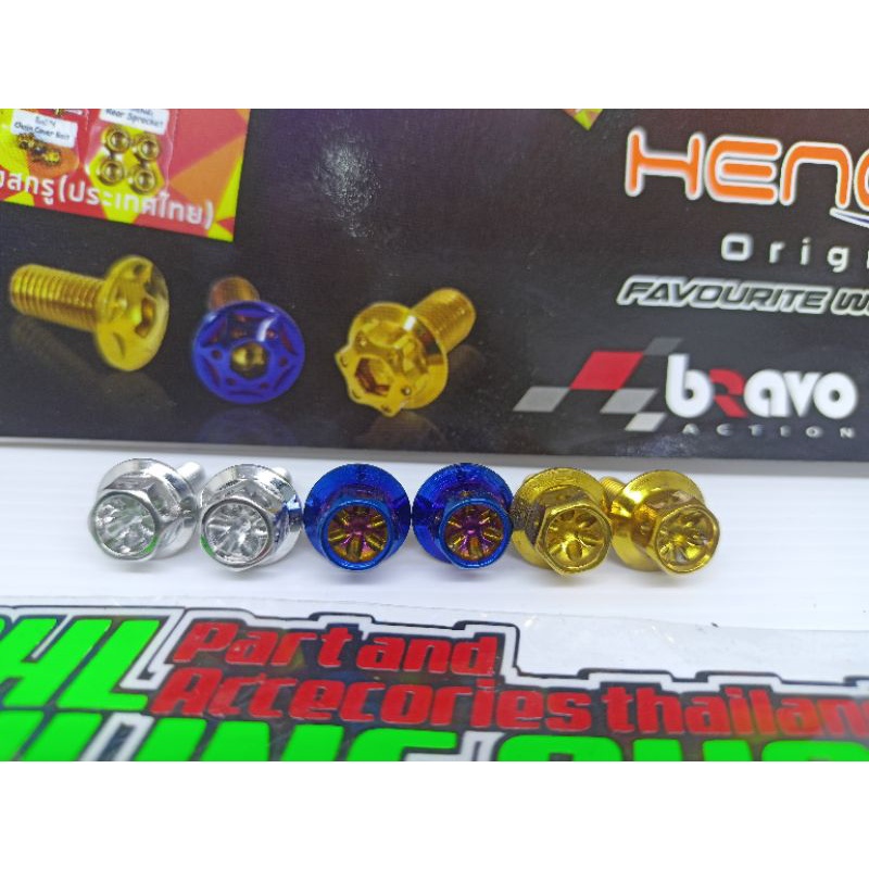 Jual baut m4 x 1,5cm drat 6 probolt stainless original heng baut minyak ...