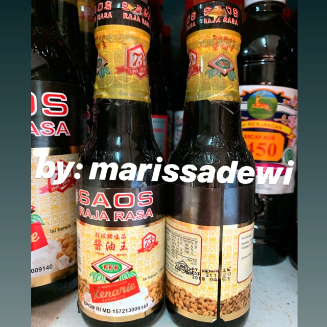 Jual [TERMURAH] Saos Raja Rasa Cap Kenarie Asli 150ml KKK | Shopee ...