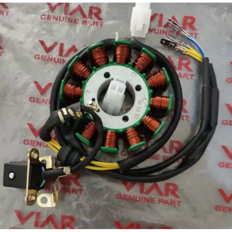 Jual Stator Comp / Spul viar Karya (300cc /200cc /150 cc) radiator (12 ...
