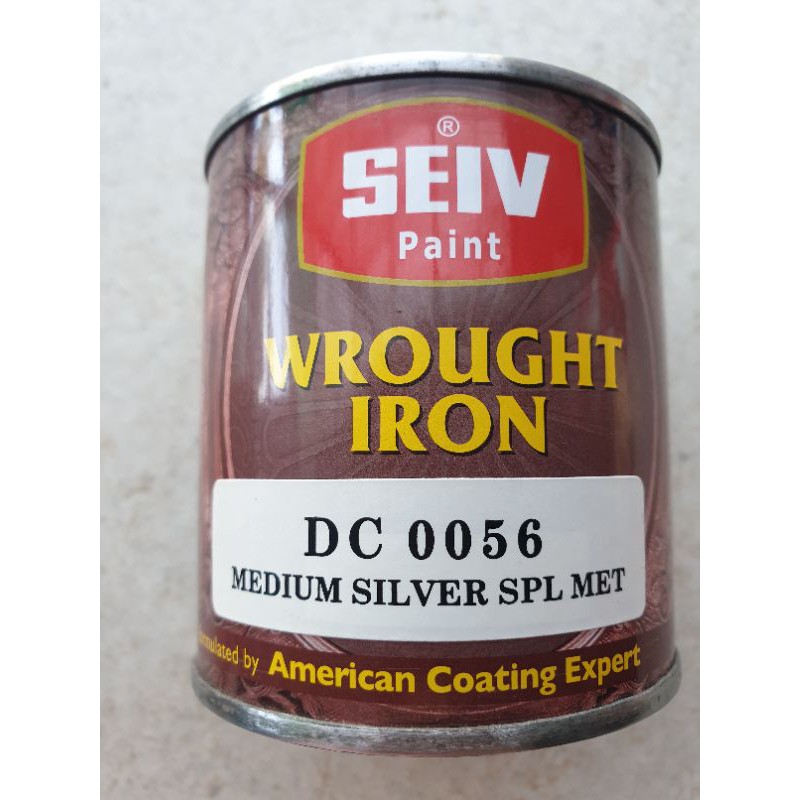 Jual Cat besi tempa wrought iron seiv 250 ml warna medium silver spl ...