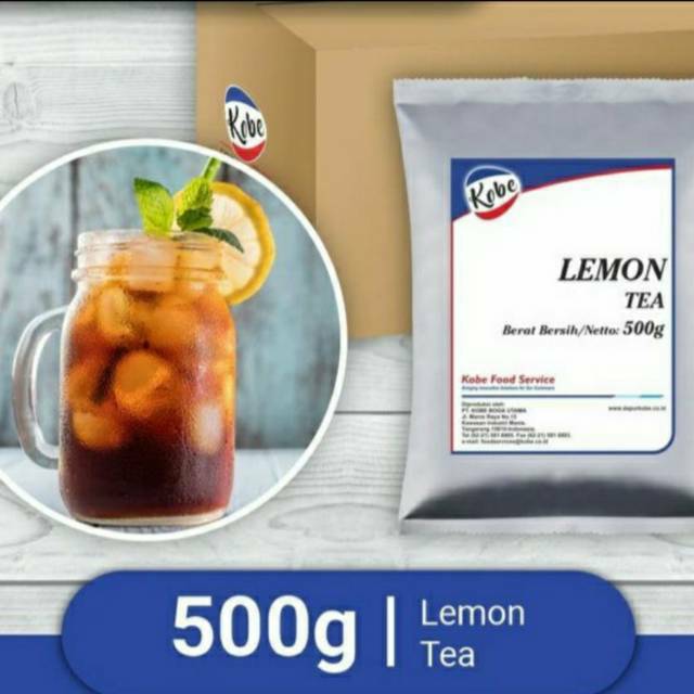 Jual KOBE Lemon TEA 500 gr | Shopee Indonesia