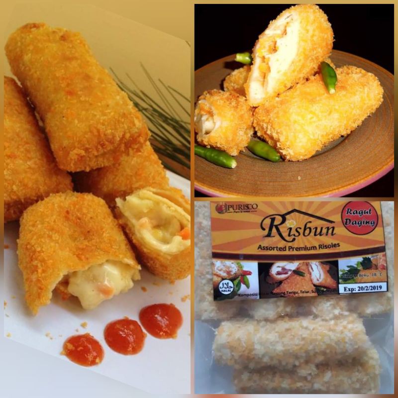 Jual Risol rogut daging isi 6pcs | Shopee Indonesia