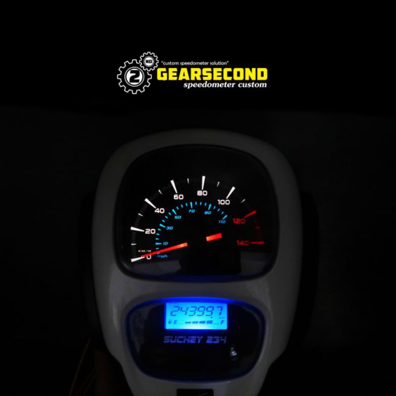 Jual PANEL SPEEDOMETER CUSTOM HONDA SCOOPY KARBU / SCOOPY FI / SCOOPY ...