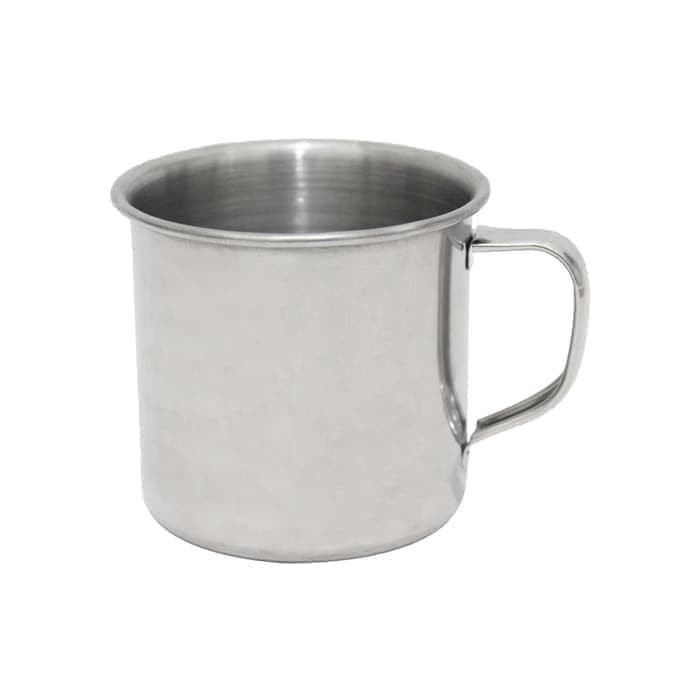 Jual 6Pcs Cangkir Stainless Steel 7cm / Mug Air Minum 7 Cm / Gelas Kopi ...