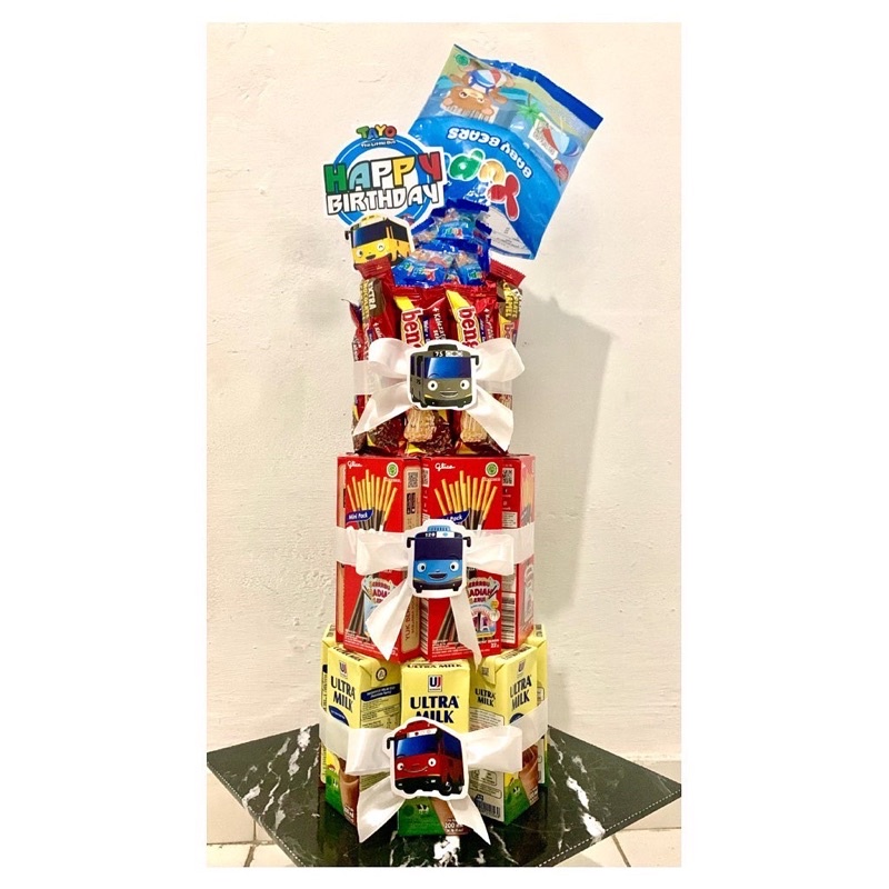 Jual SNACK BUKET TOWER (REQUEST) | Shopee Indonesia