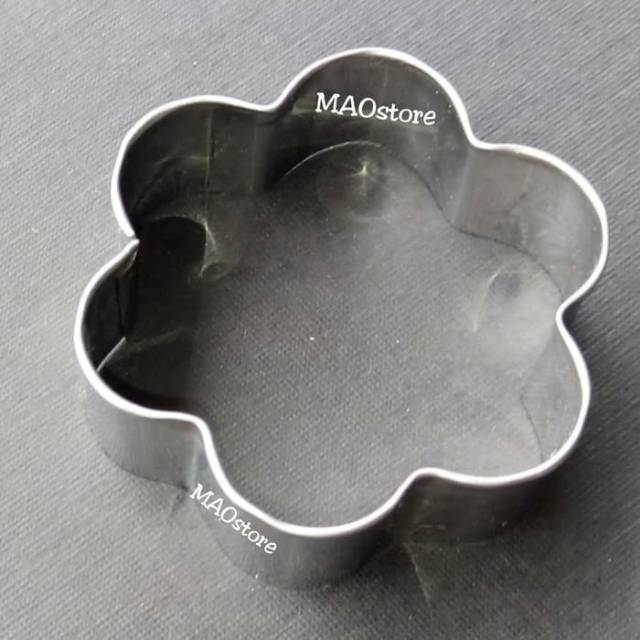 Jual MAOSTORE 1 CETAKAN BUNGA FLOWER CUTTER CETAKAN COOKIES CETAKAN ...