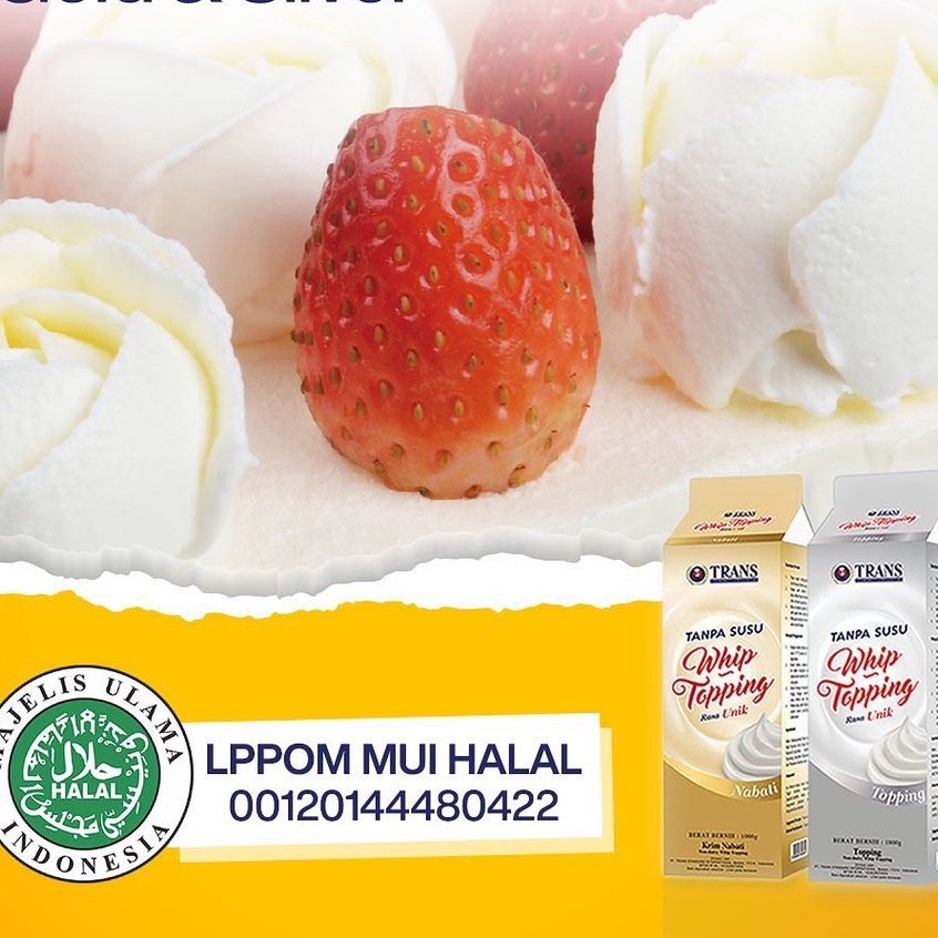 Jual Only Bandung, Whipping Cream 1 Ltr Merk Trans | Shopee Indonesia