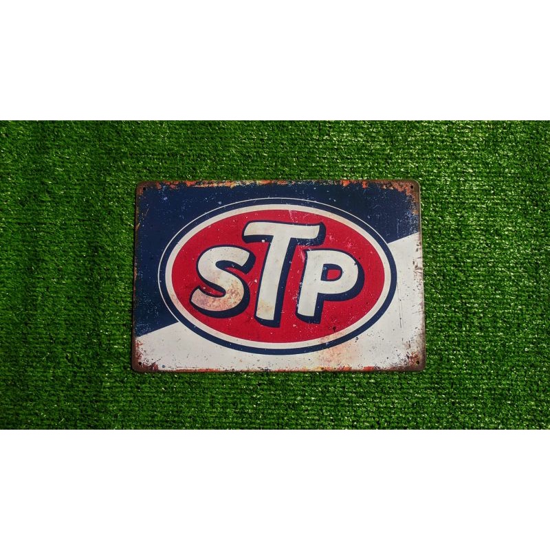 Jual Poster kaleng metal motif Vintage/Enamel/Tin sign STP Oil | Shopee ...