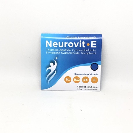 Jual Neurovit E 4 Tablet | Shopee Indonesia