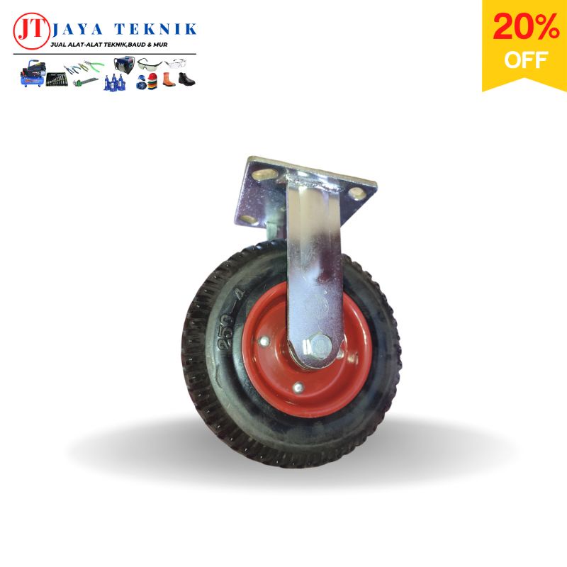 Jual Roda Heavy duty 10 inch Roda Gerobak Kembang plat mati | Shopee ...
