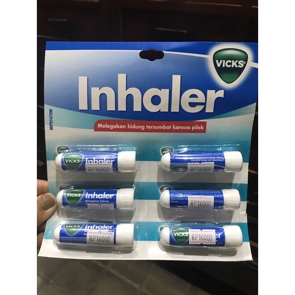 Jual vicks inhaler untuk melegakan pernapasan dan hidung tersumbat | Shopee Indonesia