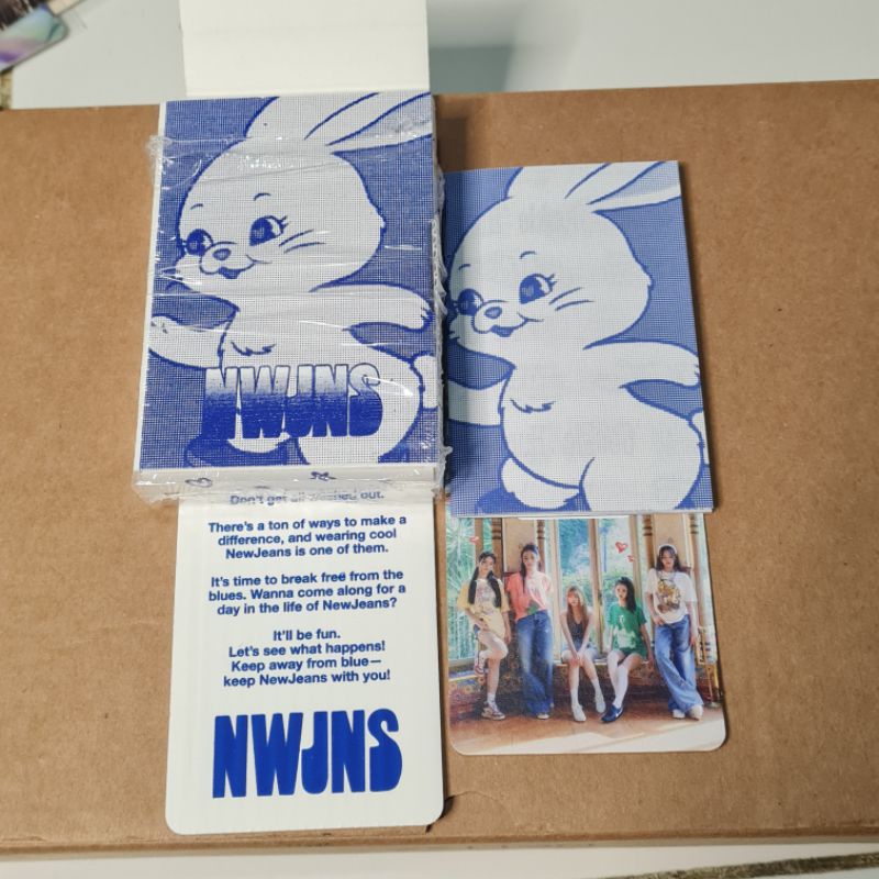 Jual NewJeans Album Only - Weverse / New Jeans Bluebook / Bag ver (Limited Editon) 1st EP 1 ...