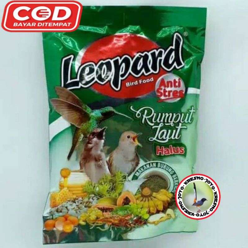 Jual PUR HALUS LEOPARD HIJAU RUMPUT LAUT VOER HALUS | Shopee Indonesia
