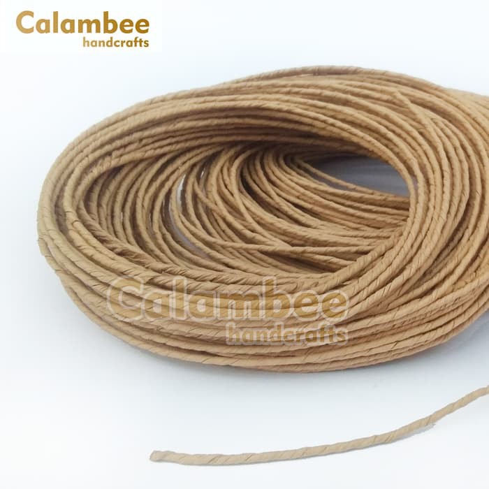 Jual Tali Kertas Samson / Tali Kraft Souvenir Murah Per 1m | Shopee ...