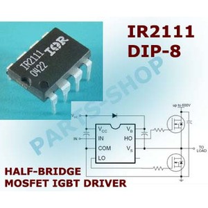 Jual IR2111 Half-bridge MOSFET IGBT DRIVER DIP-8 | Shopee Indonesia