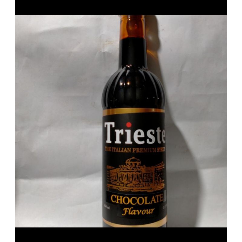 Jual THE ITALIAN PREMIUM SYRUP TRIESTE 650ML (CHOCOLATE FLAVOUR SYRUP ...