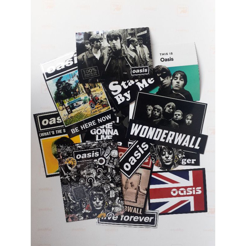 Jual STICKER OASIS STICKER STIKER AESTHETIC LAPTOP BAND STICKER LIAM ...