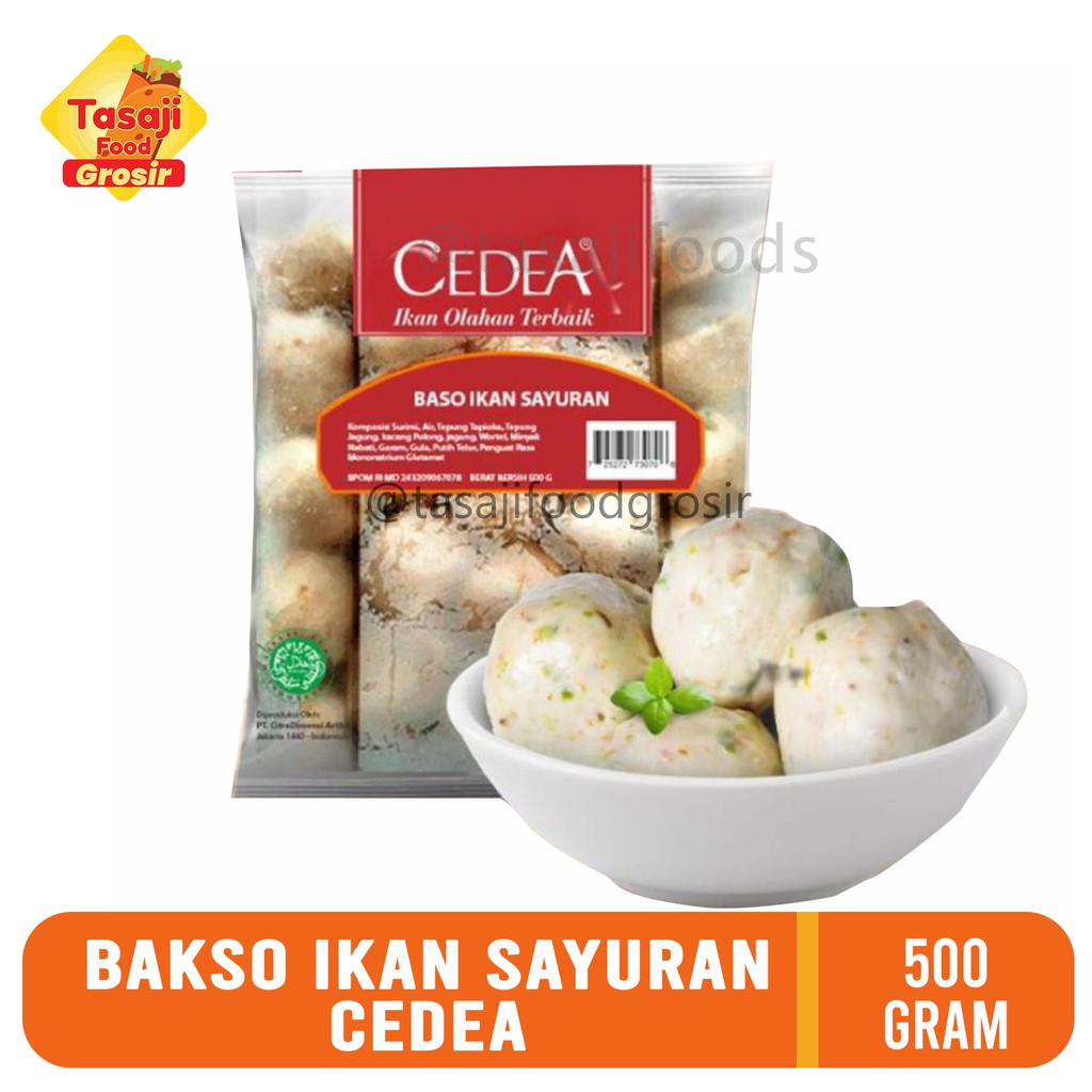Jual Bakso Ikan Sayuran Cedea | Shopee Indonesia