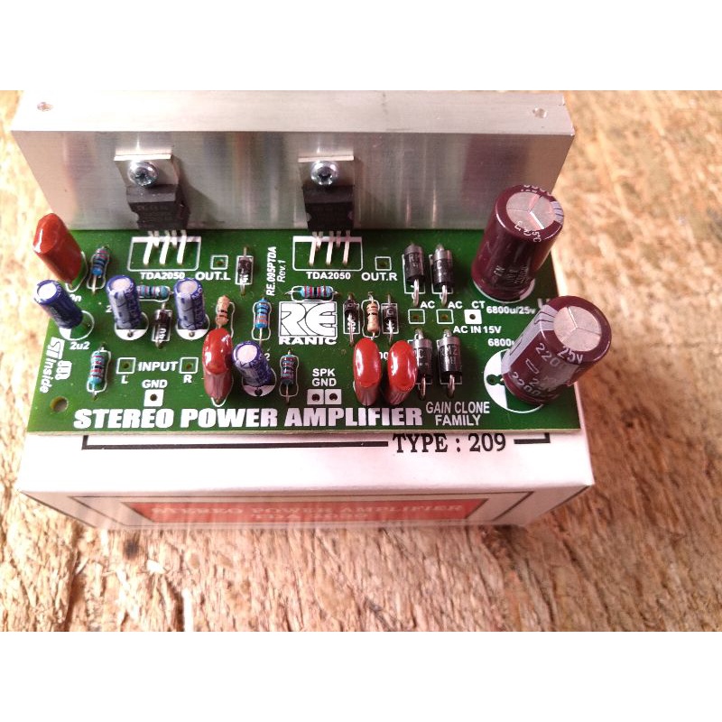 Jual Kit power tda2030 tda 2030 stereo ( 209 ) | Shopee Indonesia