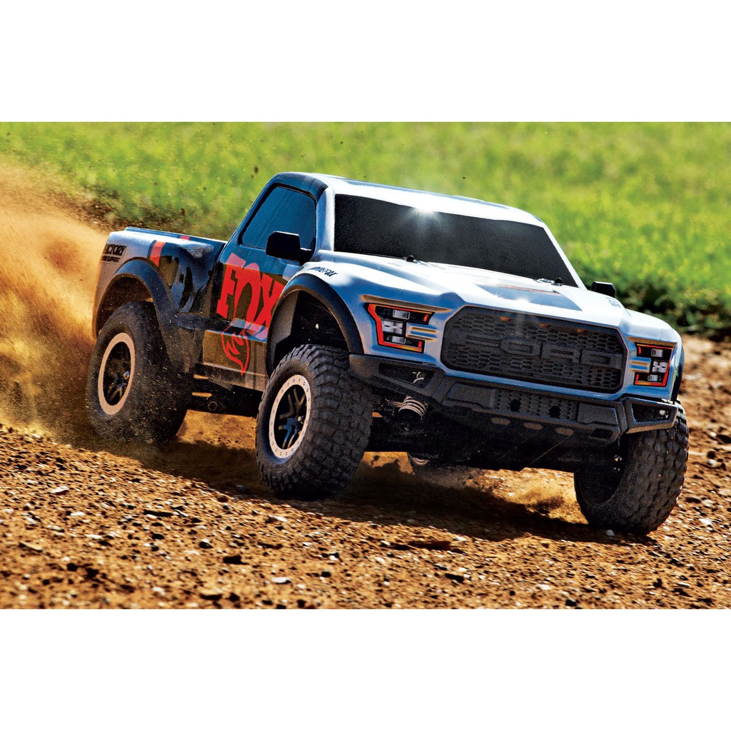 Jual RC Car Traxxas Ford F-150 Raptor Fox Edition 1/10 2WD | Shopee ...