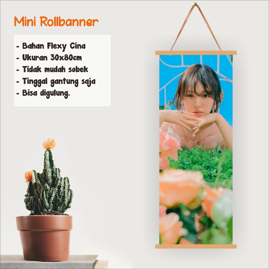 Jual MINI ROLL BANNER RED VELVET WENDY | Shopee Indonesia
