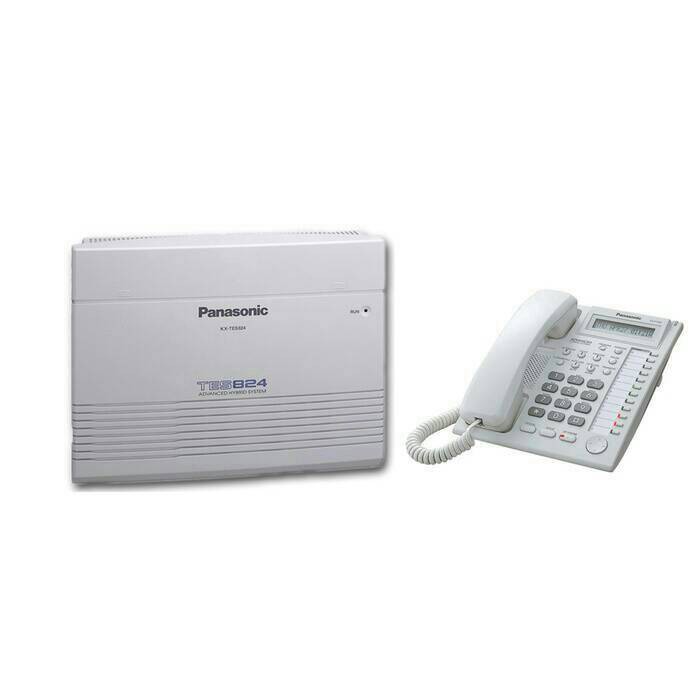 Jual PABX PANASONIC KX-TES824 (3 Line,8 EXT) & PANASONIC KX-T7730 ...