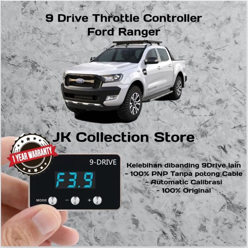 Jual 9 Drive Throttle Controller Accelerator Ford Ranger Rover Series ...