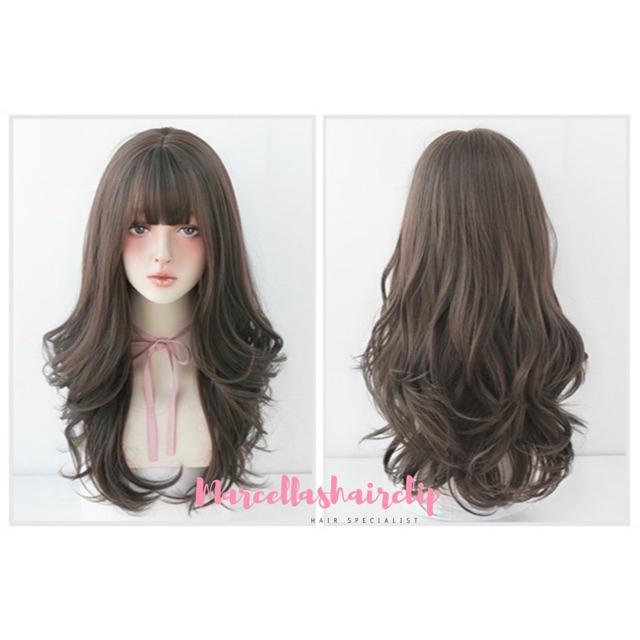 Jual WIG AKEMI PONI TIPIS LAYER WAVE 55-60cm | Shopee Indonesia