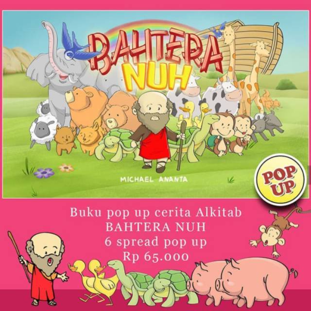 Jual Bahtera Nuh - pop up book seri al kitab | Shopee Indonesia