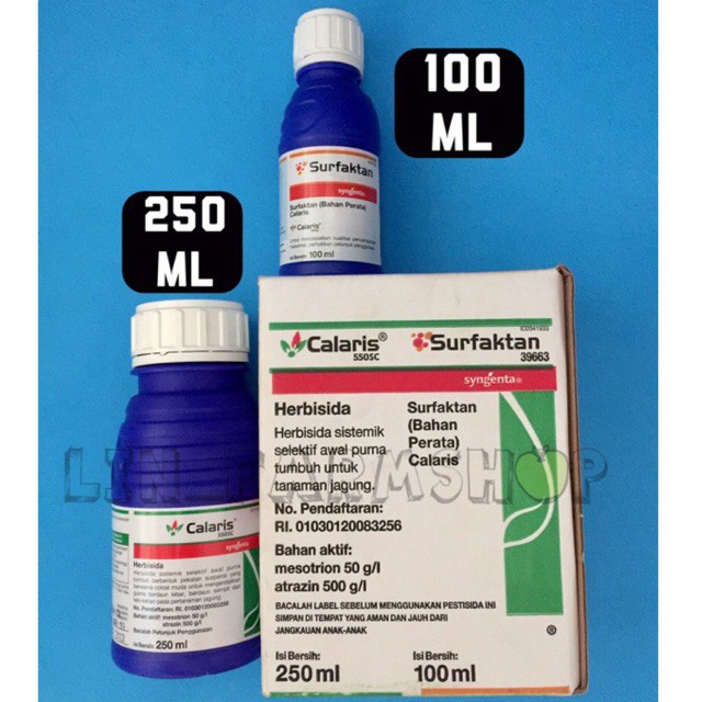 Jual CALARIS SURFAKTAN 550 SC HERBISIDA UNTUK JAGUNG | Shopee Indonesia