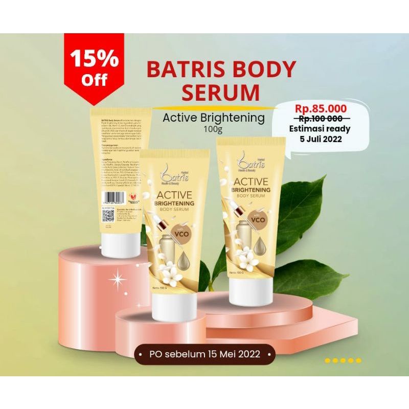Jual NEW PRODUCT Batris Body Serum (PO) | Shopee Indonesia