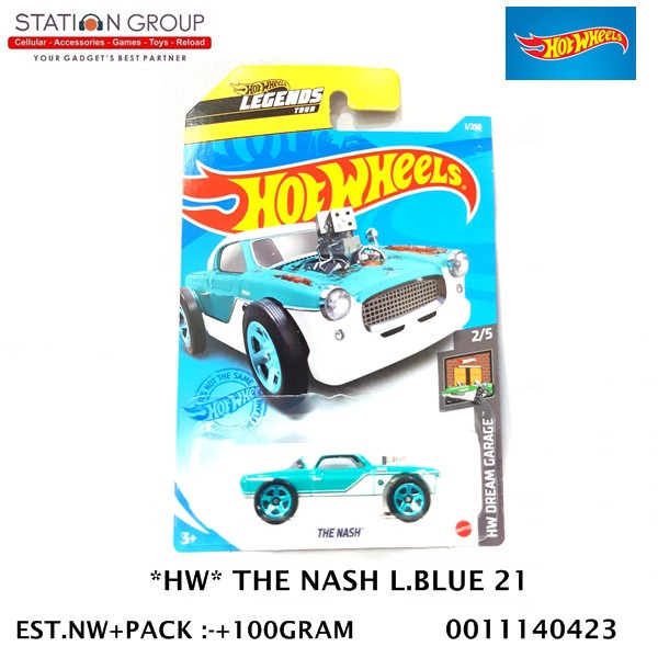 Jual HOT WHEELS HW THE NASH LIGHT BLUE 21 - DIECAST | Shopee Indonesia