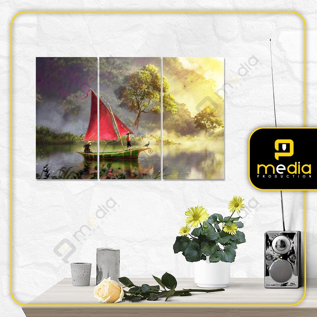 Jual Hiasan Dinding Kayu | Boat, Kapal, Perahu | Wall Decor | Jasa ...