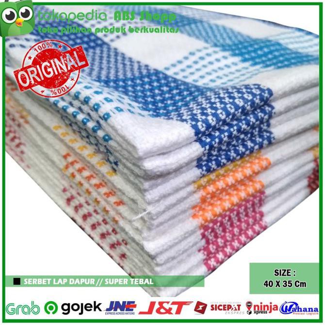 Jual Serbet / Lap Dapur / Lap / Kain Lap - Merah | Shopee Indonesia