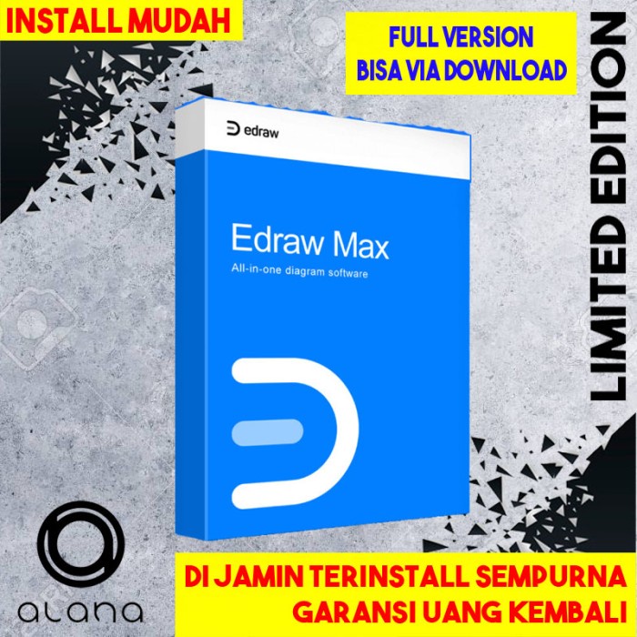 Jual (READY) [GARANSI] Edraw Max 10 Diagram Chart Graph - FULL VERSION ...