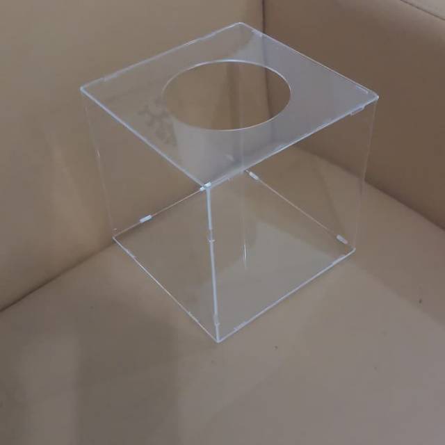 Jual lucky dip box undian kupon akrilik acrylic dan sterofoam bulir ...