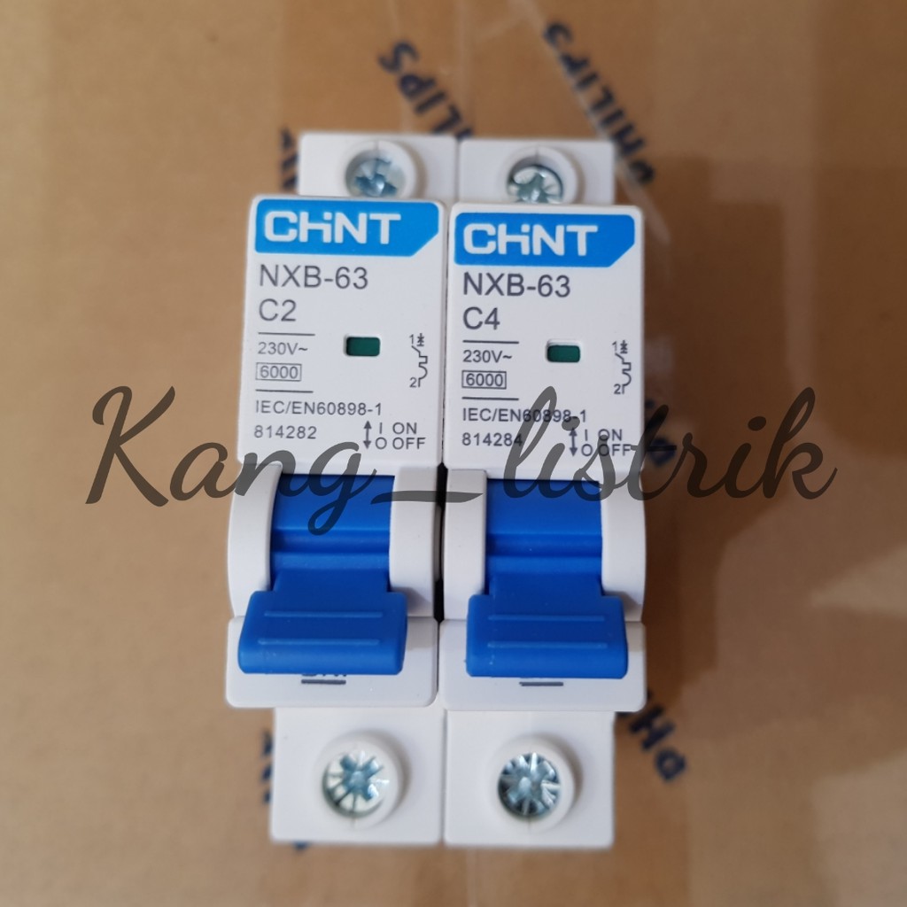 Jual MCB CHINT NXB-63 1PHASE / MCB 1PHASE Chint 2A 4A | Shopee Indonesia