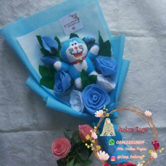 Jual Buket doraemon buket wisuda buket bunga buket wisuda doraemon ...